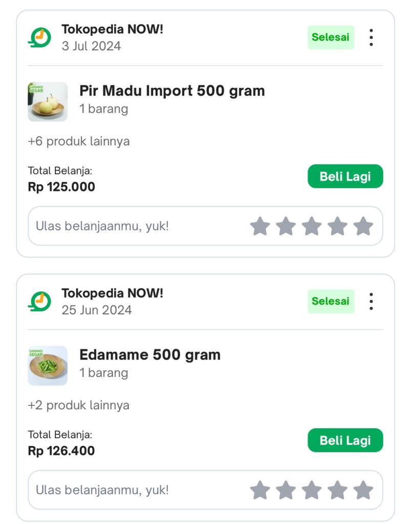 Alternatif dari Tokopedia Now! yang Sudah Tutup | TWOH&Co.